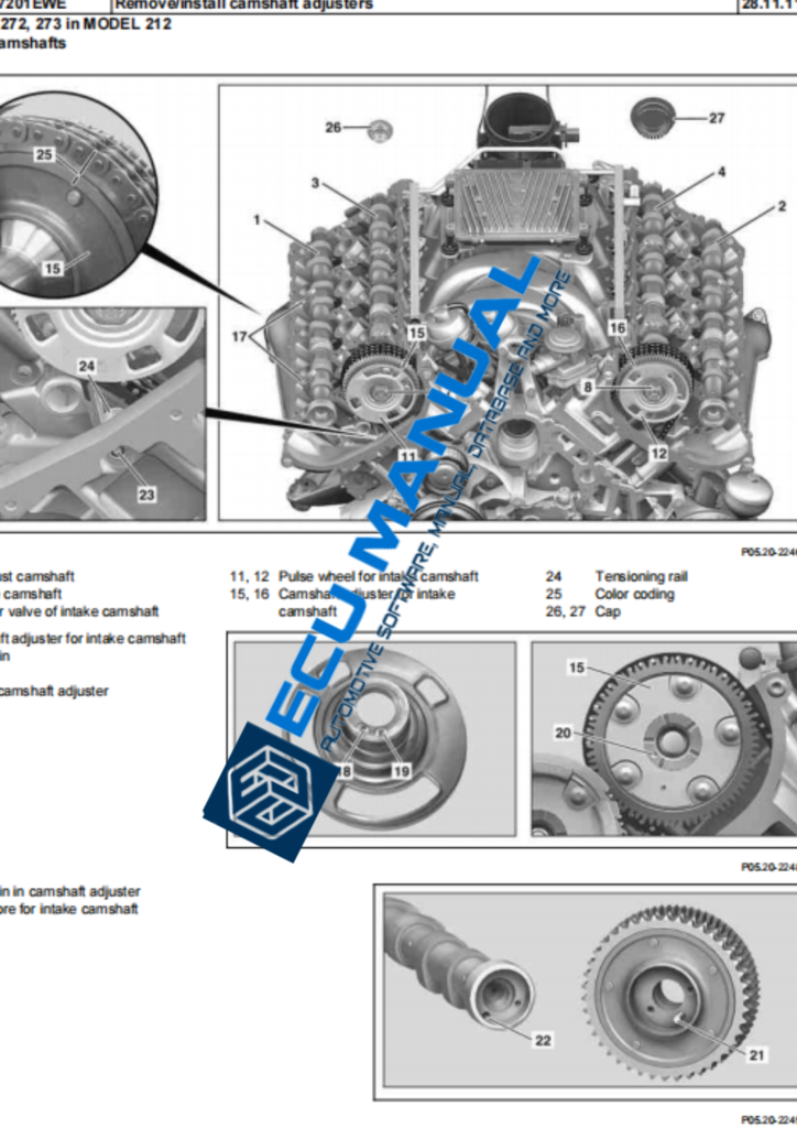 Mercedes-Benz M273 and M272 Engine Repair Manual